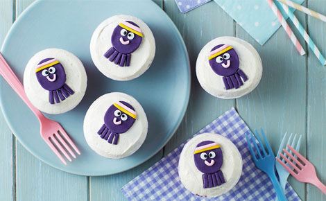 Betty Octopus Cupcakes - Hey Duggee Official Website