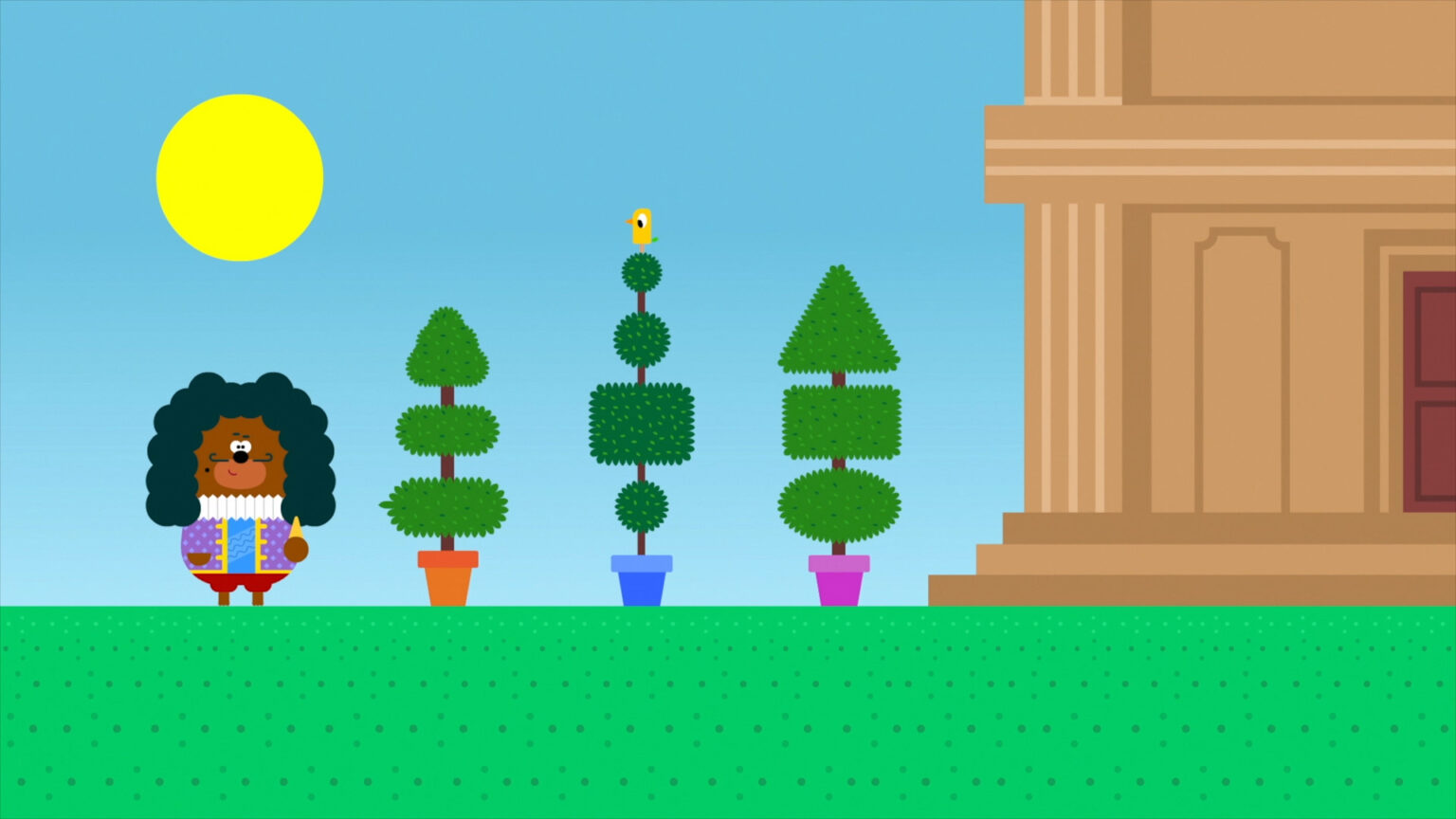 The Topiary Badge Activity Sheet - Hey Duggee Official Website