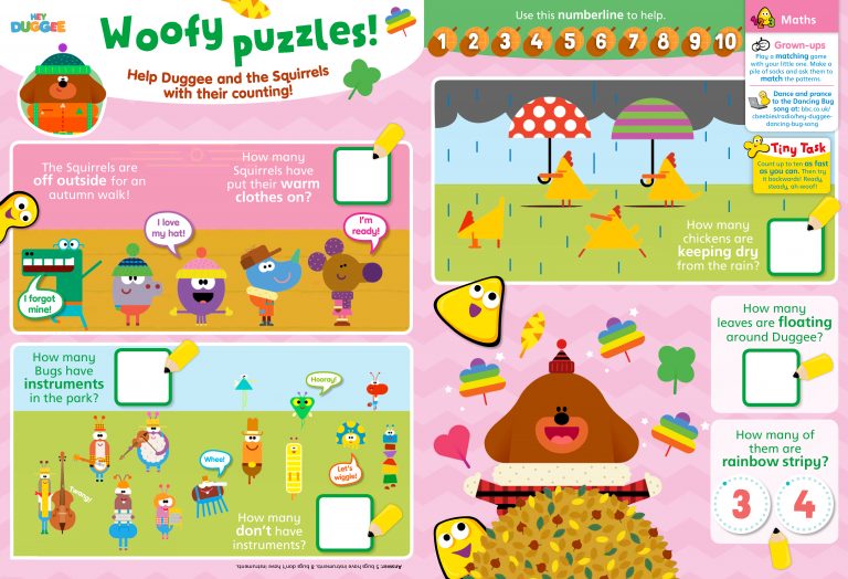 Printable Activity Sheets - Hey Duggee Official Website