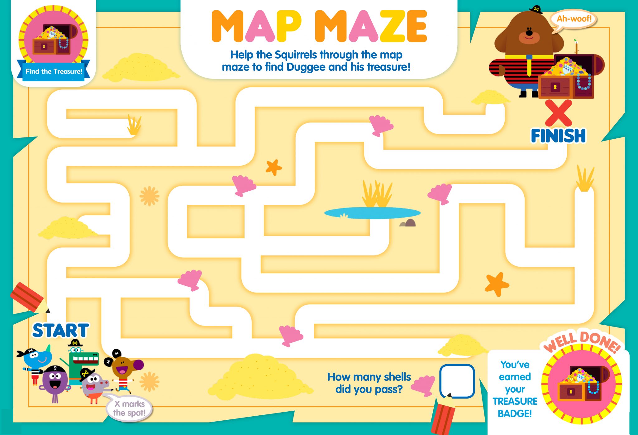 Printable Activity Sheets - Hey Duggee Official Website