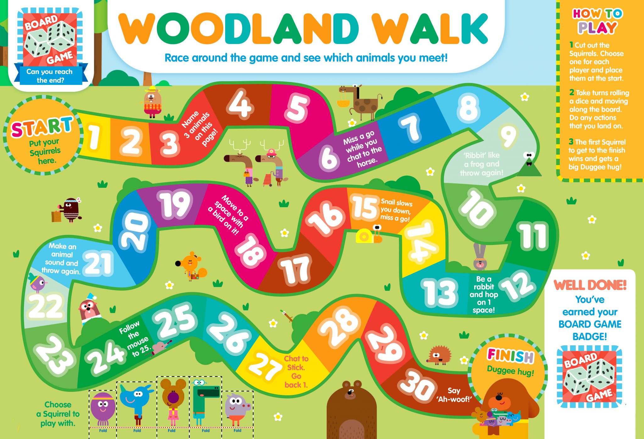 Printable Activity Sheets - Hey Duggee Official Website