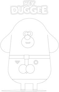 Hey Duggee Colouring Sheet - Hey Duggee Official Website