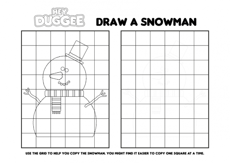 How to draw a snowman - Hey Duggee Official Website