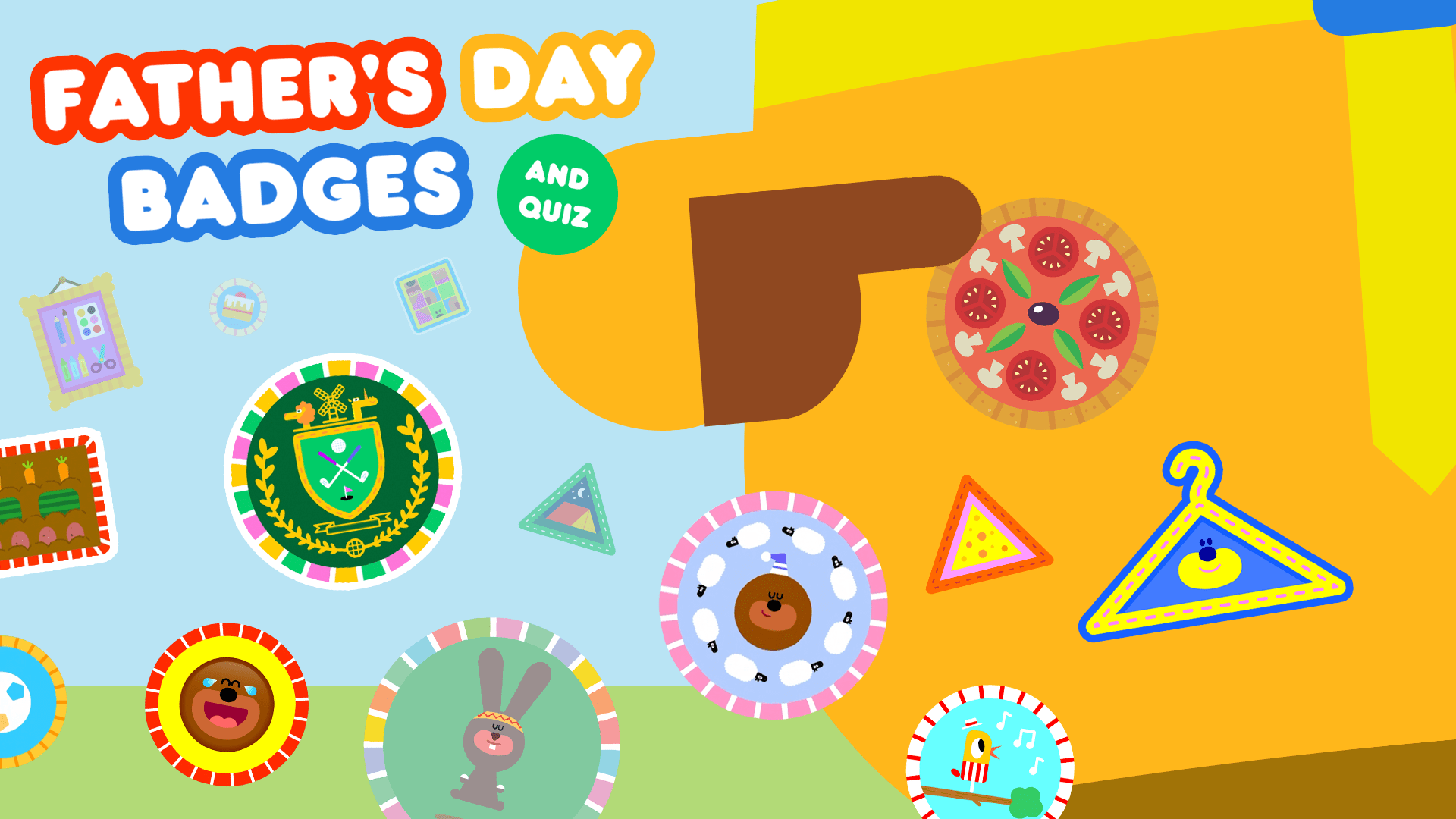 Print out these special Father's Day Badges! - Hey Duggee Official Website