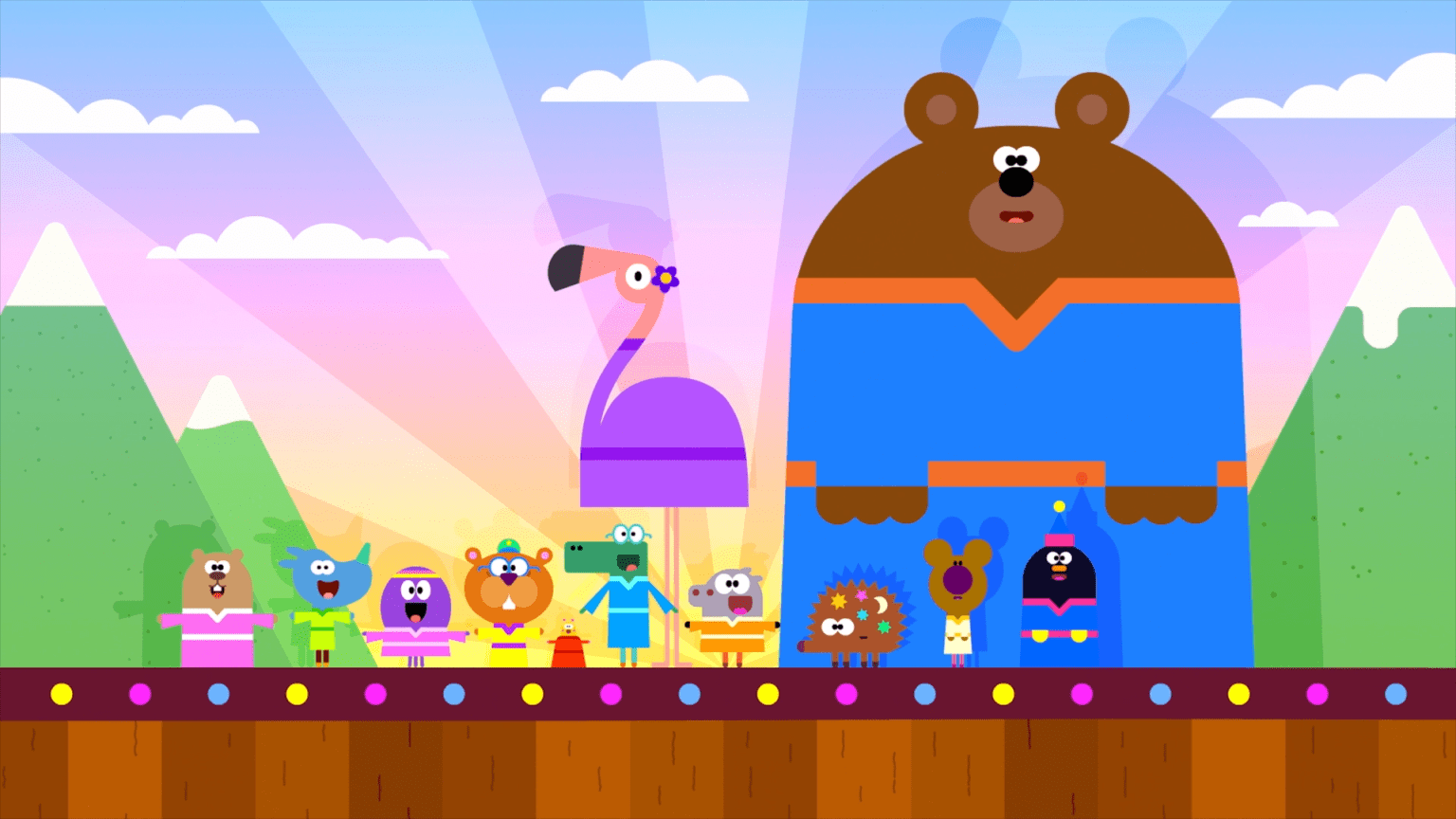 Behind The Scenes of The Choir Badge - Hey Duggee Official Website