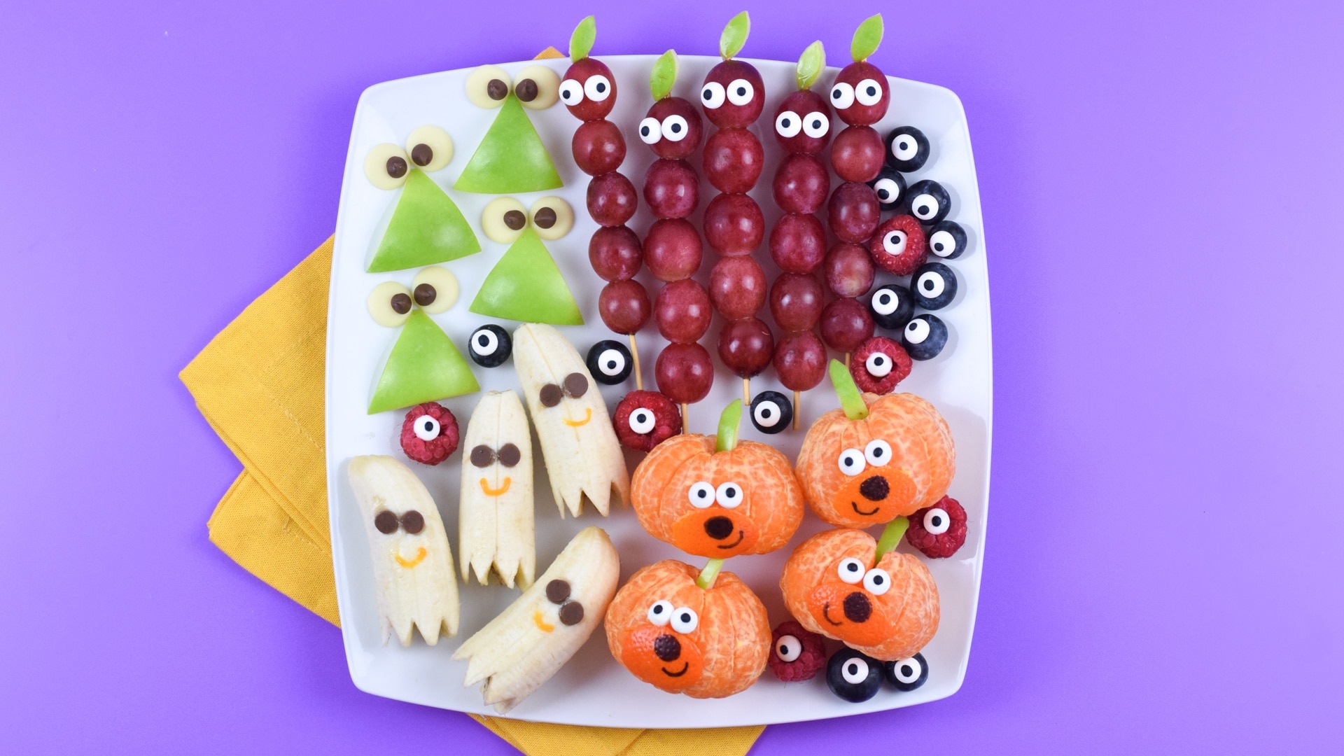 Spooky Fruit For Halloween