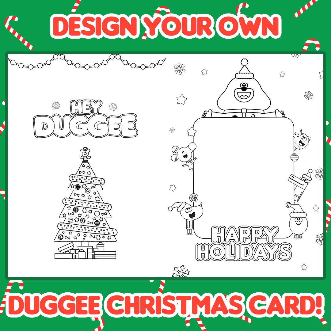Design a Hey Duggee Christmas Card! - Hey Duggee Official Website