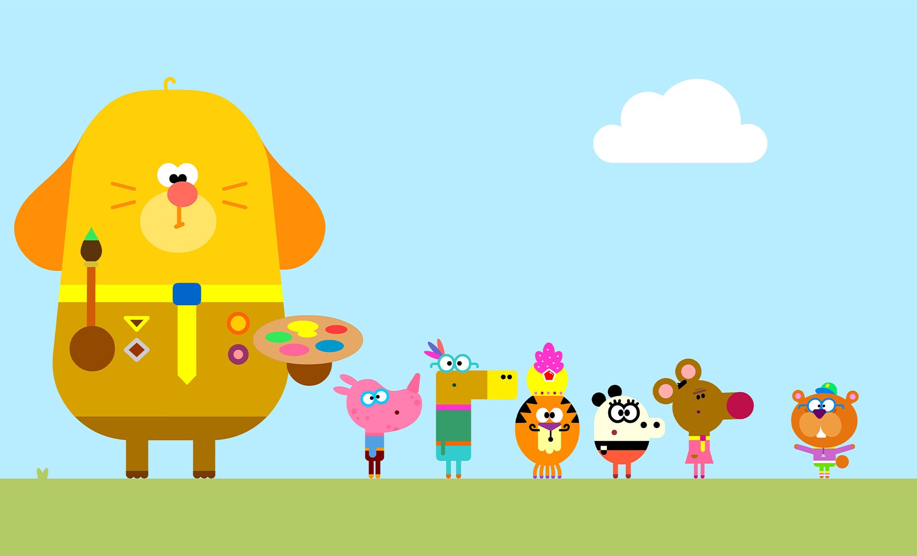 The Face Painting Badge - Hey Duggee Official Website